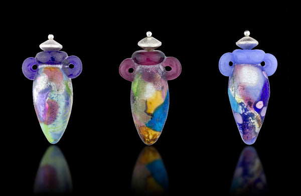 Collage Vessels and Beads with Janice Peacock | terminalcityglass